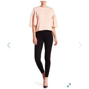 Abound | Pants & Jumpsuits | Abound Faux Leather Striped Black Leggings ...